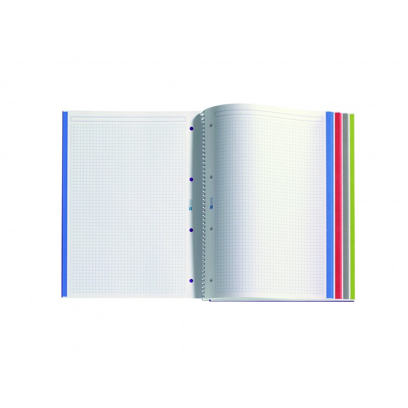BLOC NOTE BOOK A-4 150H 6COLORES