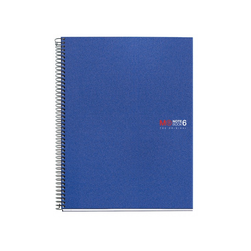 BLOC NOTE BOOK A-4 150H 6COLORES