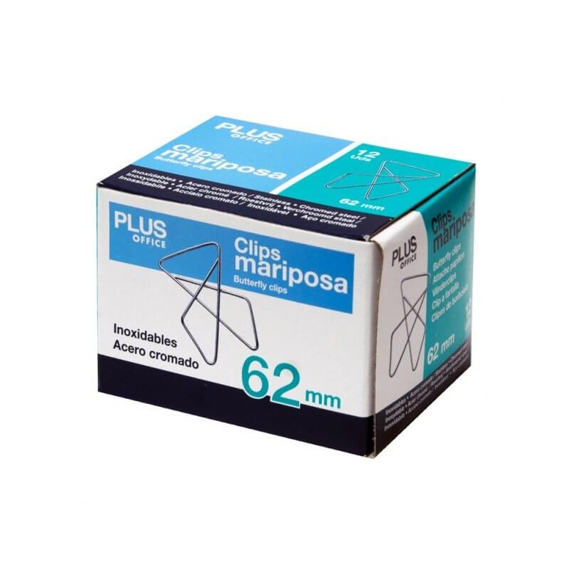 CLIPS MARIPOSA MAKRO PEQUEÑO 50U