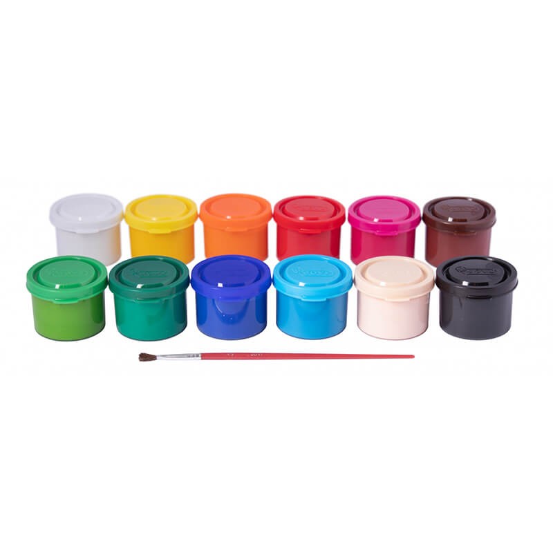 Témpera Jovi 512 c/12 colores 35ml