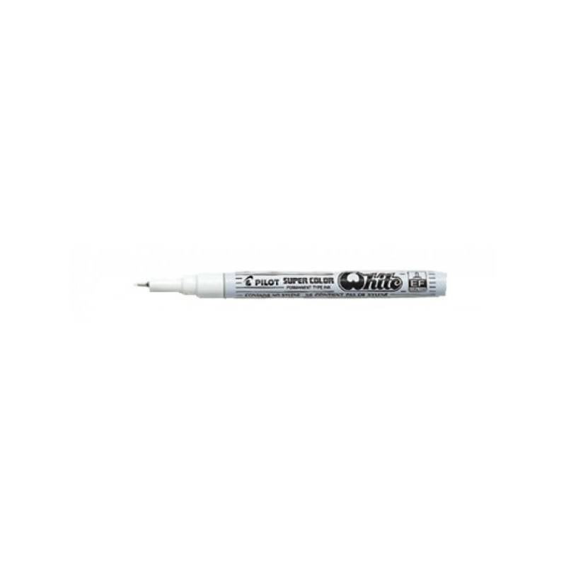 BLISTER ROTULADOR PILOT BLANCO Punta fina