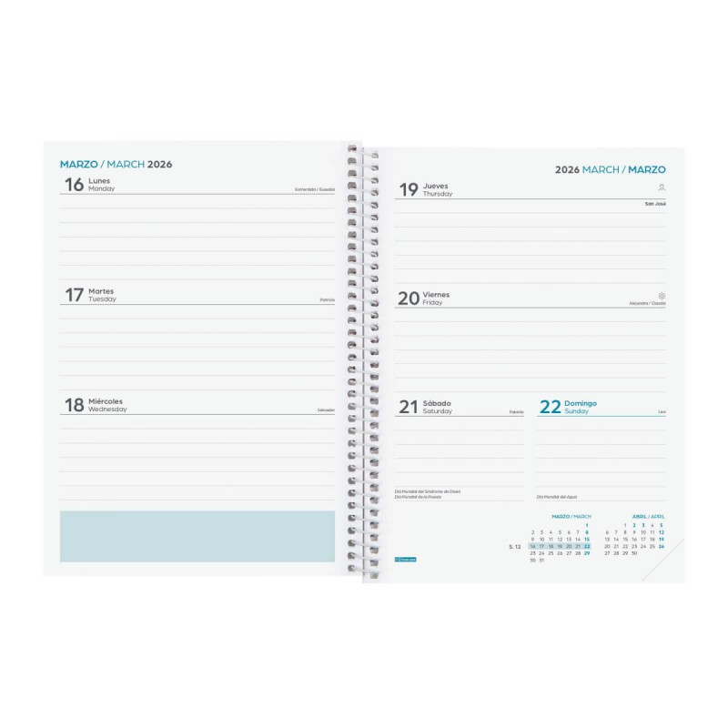AGENDA FINOCAM SECUNDARIA 1/4